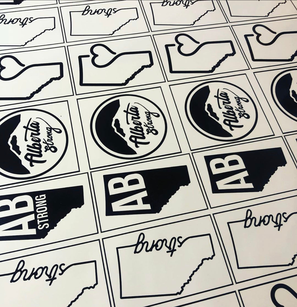 Stickers and Decals – Alberta Strong